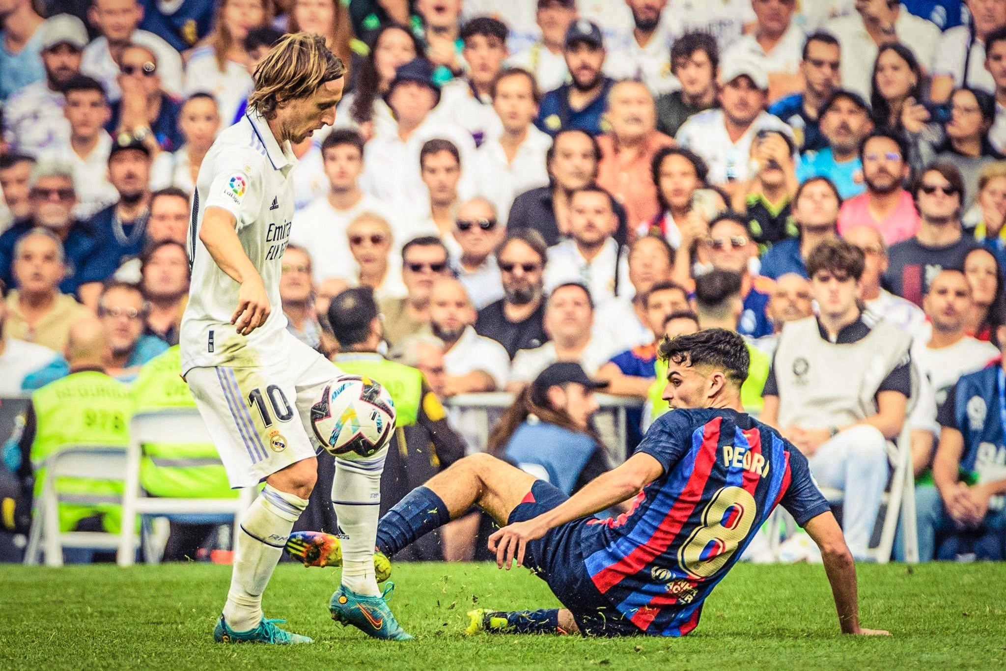 Pedri: "Cada vez que jugas con Modric notas que es muy complicado ...